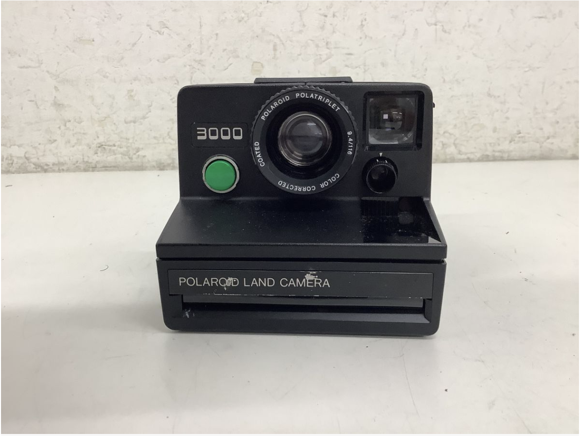 【買取実績】大阪府吹田市 POLAROID LAND CAMERA 3000 ケース付き フィルムカメラ